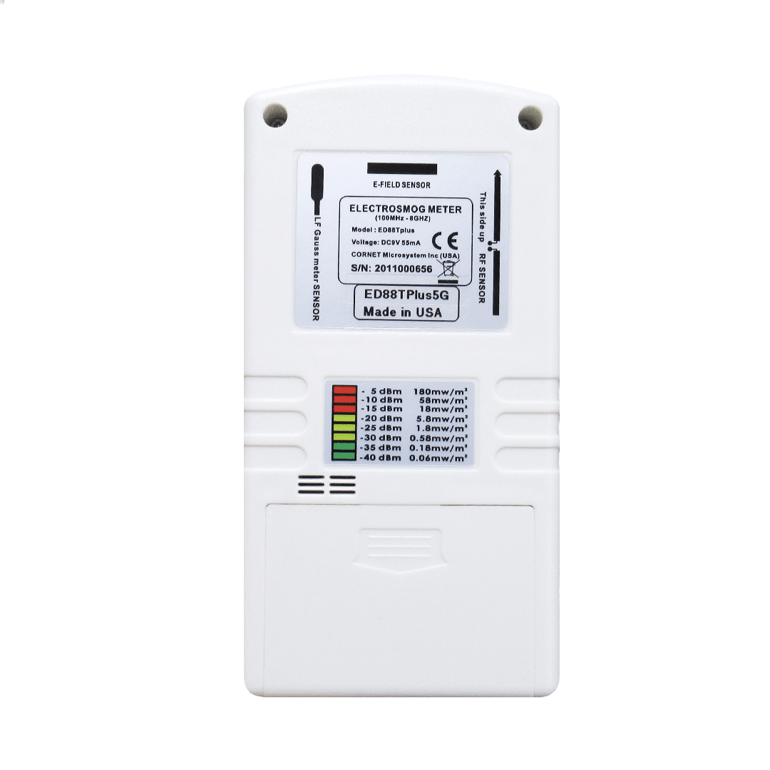 Cornet ED98Pro5G Electrosmog Meter - Safe and Sound RF